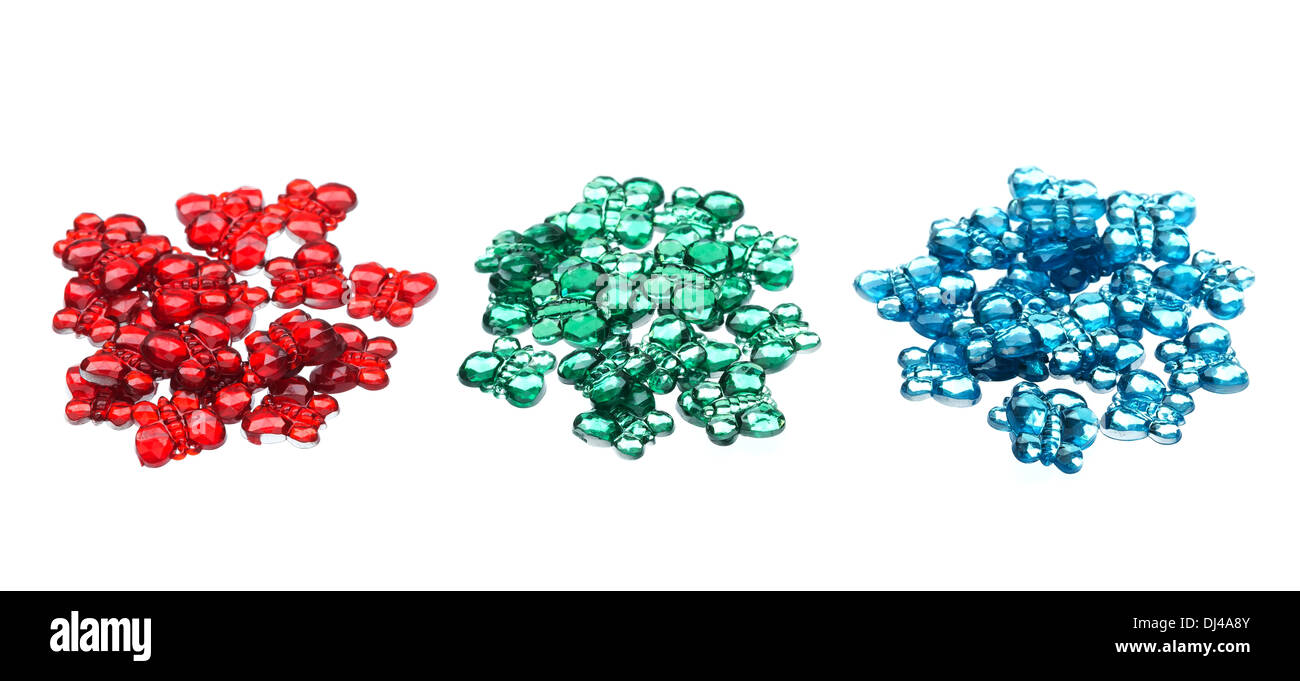 Collection of several beads Stock Photo - Alamy