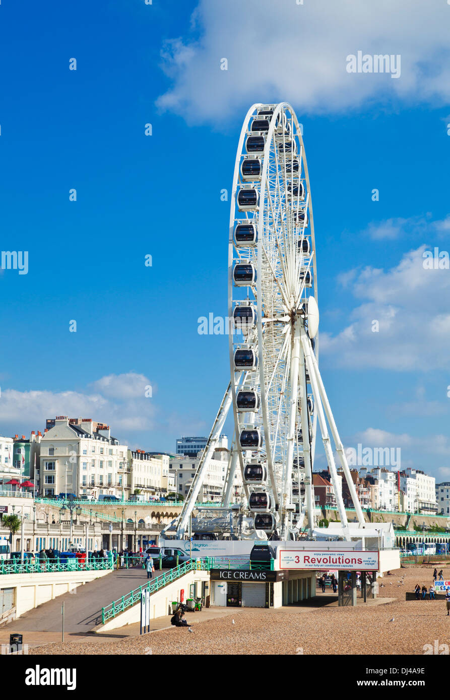 Ferris wheel on brighton beach hi-res stock photography and images - Alamy