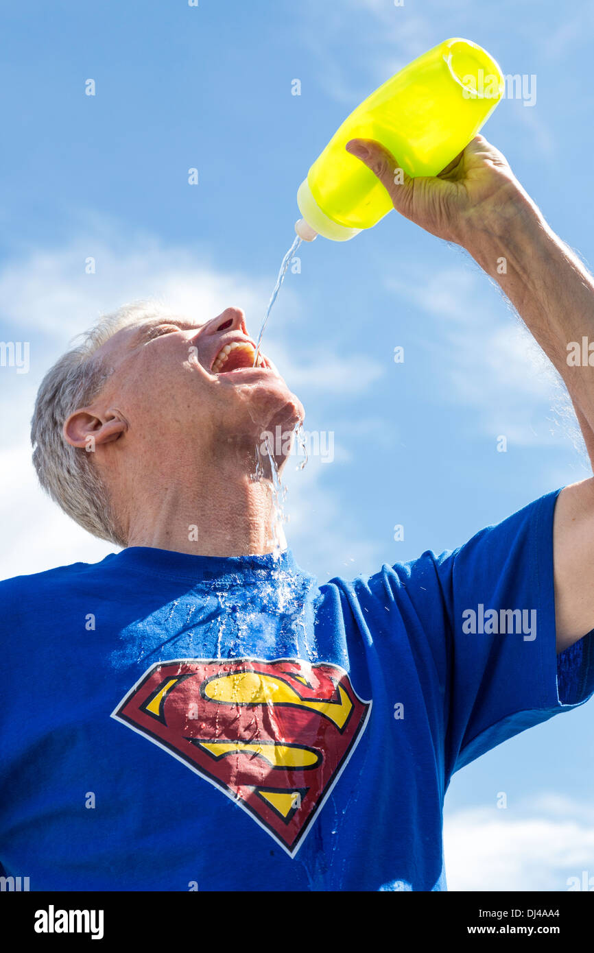 Superman baby hi-res stock photography and images - Alamy