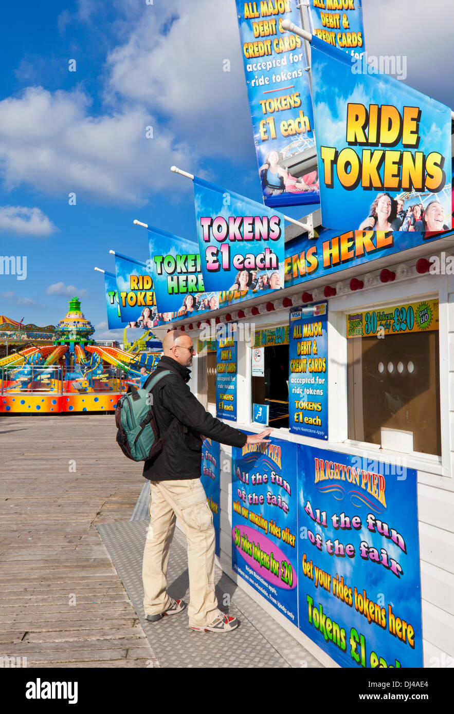 Fairground ticket kiosk hi-res stock photography and images - Alamy