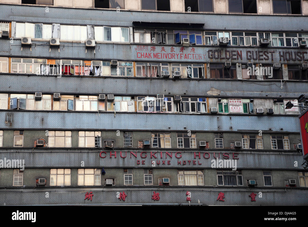 Chungking House in Hong Kong Kowloon, China Stock Photo - Alamy