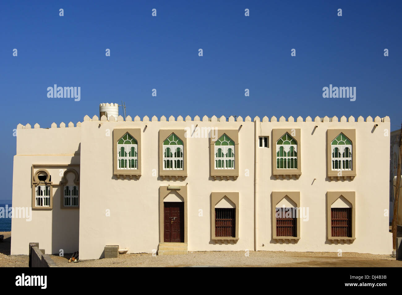 Contemporary residential house, Sur, Oman Stock Photo - Alamy