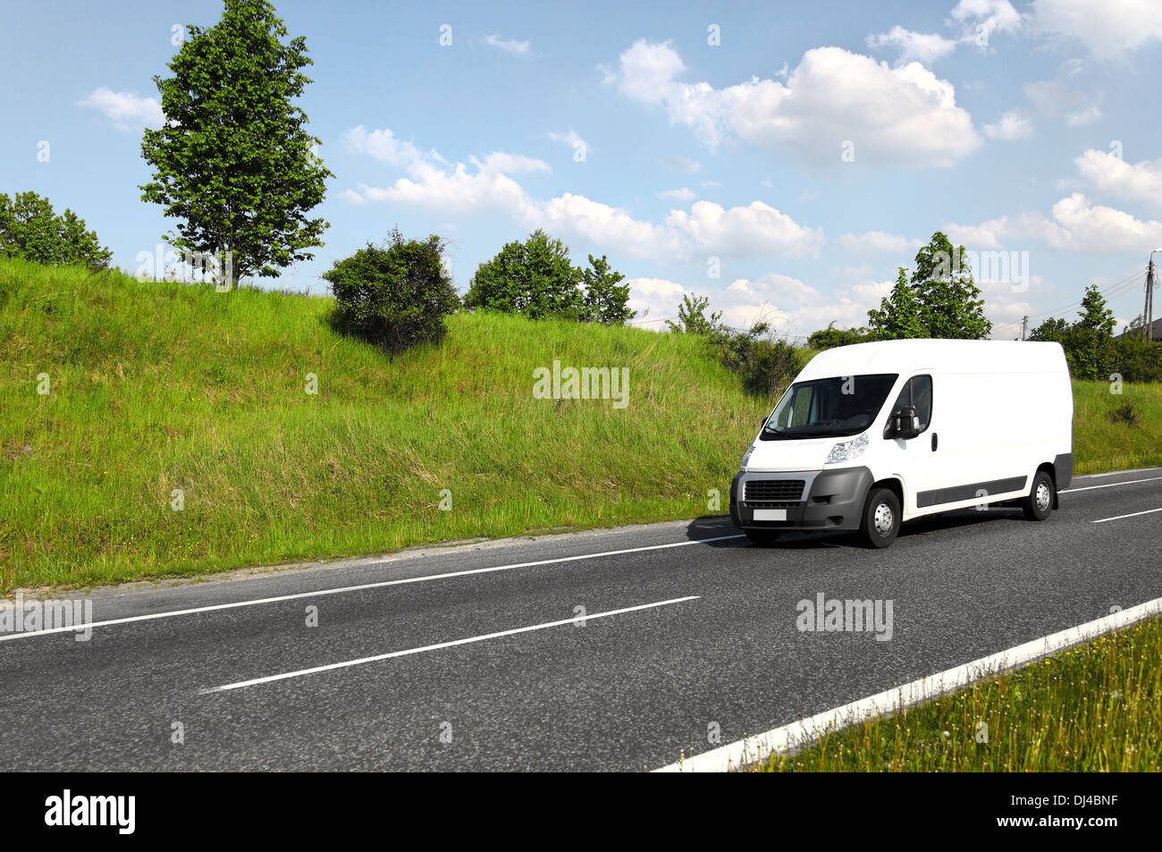 Delivery van cabin hi-res stock photography and images - Alamy