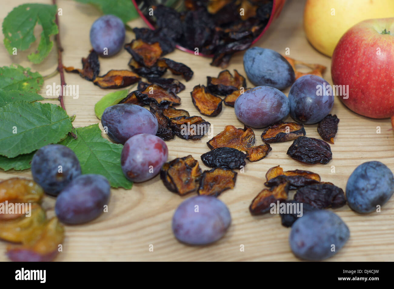 Drying plums hi-res stock photography and images - Alamy