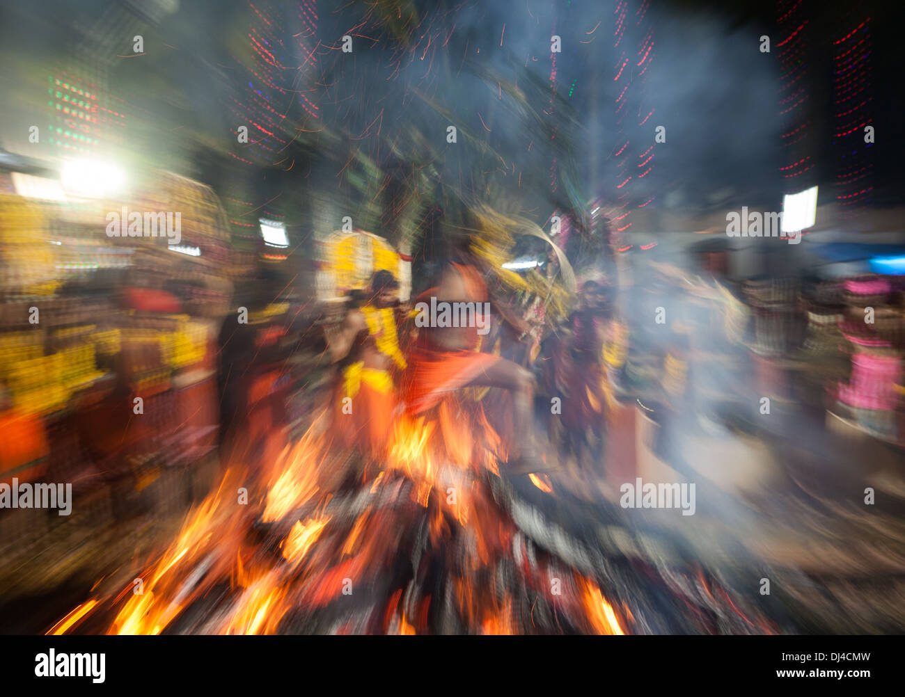 Firewalker ceremony agni kavadi perunguzhi hi-res stock photography and ...