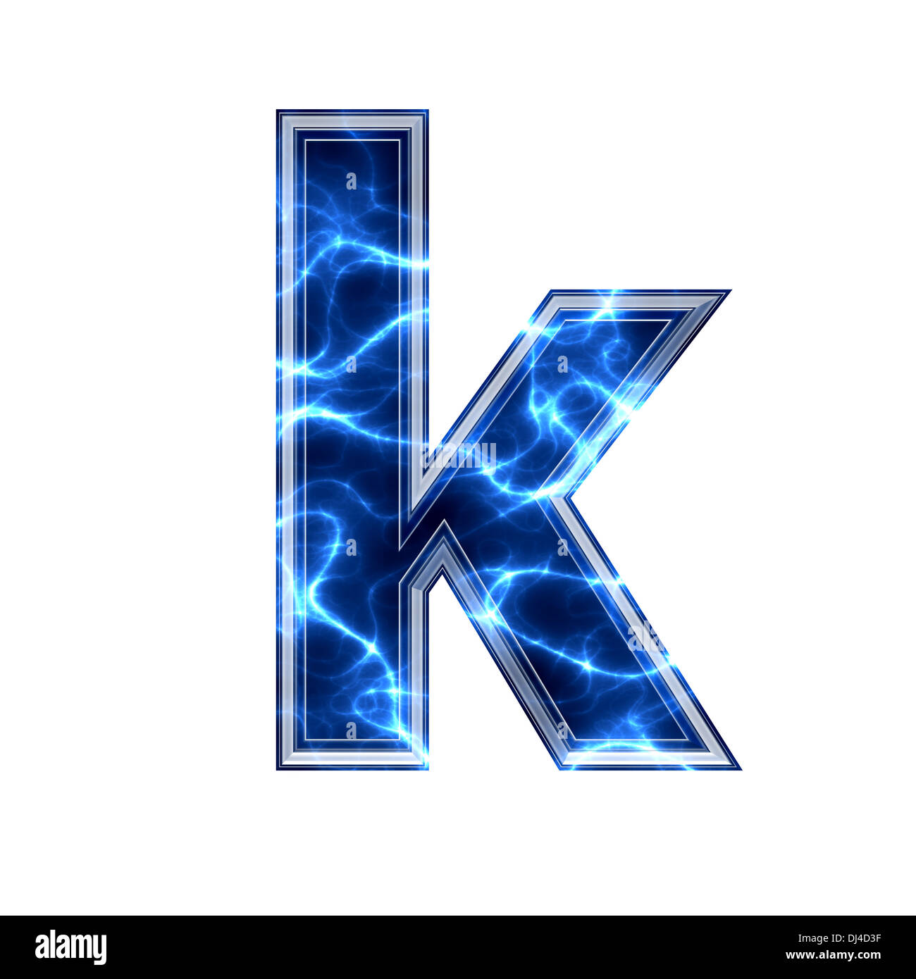 3d letter k Cut Out Stock Images & Pictures - Alamy
