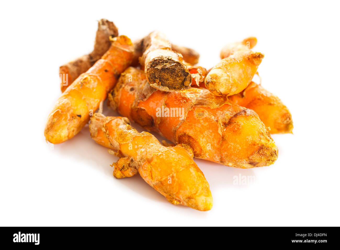 Curcuma longa fresh turmeric Cut Out Stock Images & Pictures - Alamy