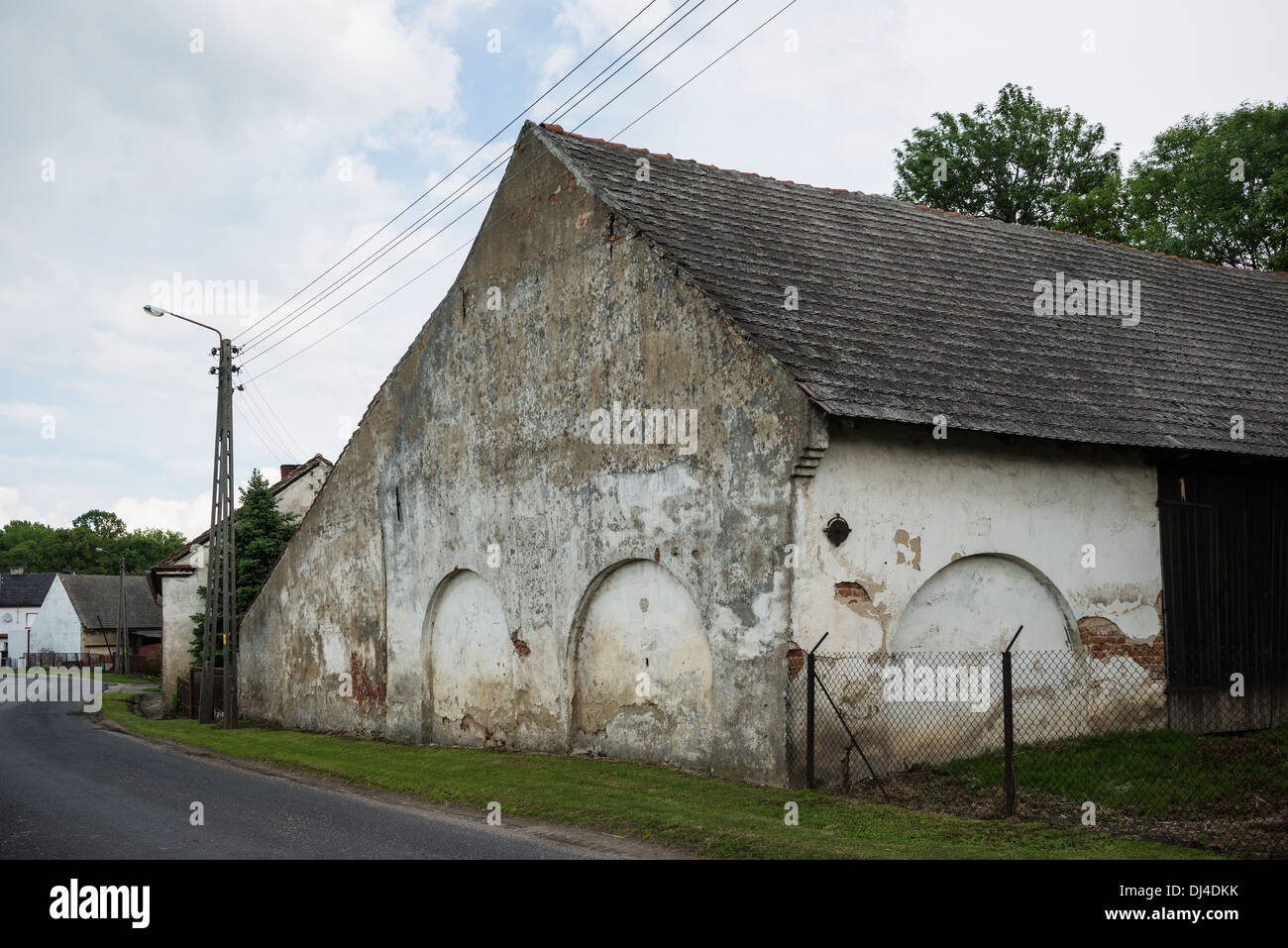 Old buildings in rural village hi-res stock photography and images - Alamy