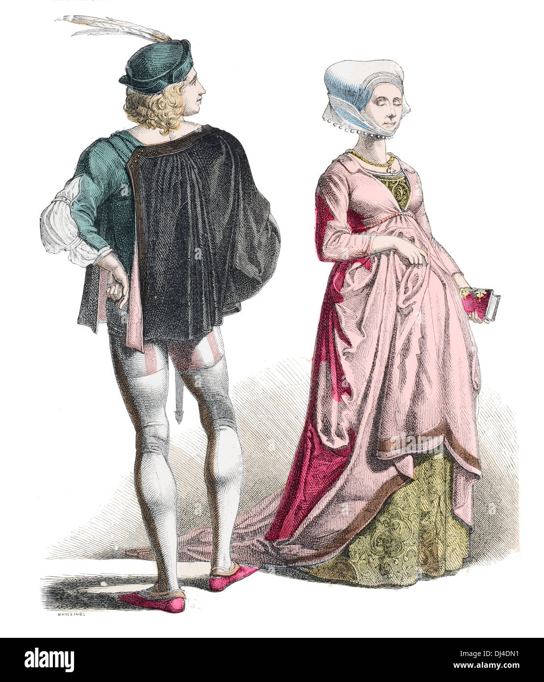 15th century german fashion hi-res stock photography and images - Alamy