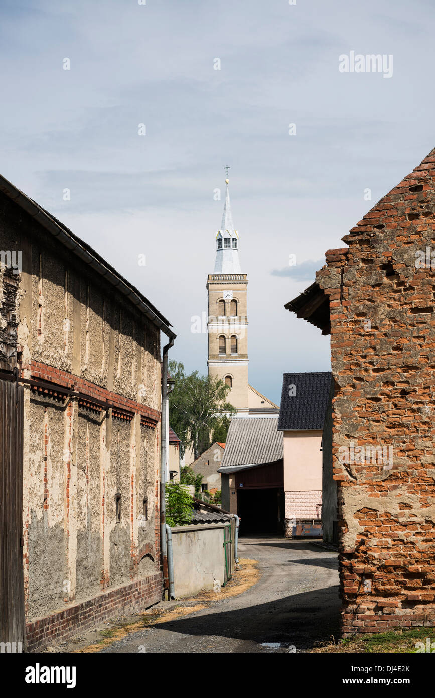 Old buildings in rural village hi-res stock photography and images - Alamy