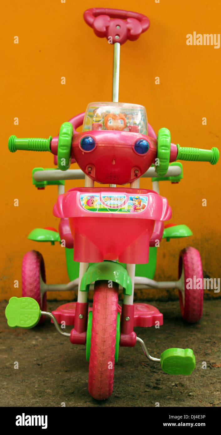 A toddlers cycle Stock Photo - Alamy