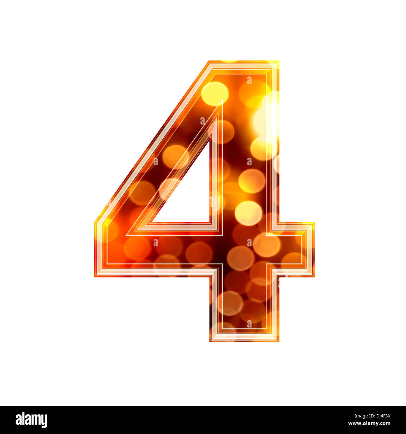 Gold 4 Cut Out Stock Images & Pictures - Alamy