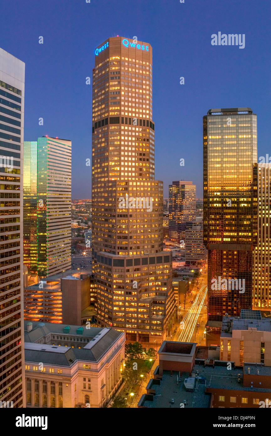 Cityscape at Night Stock Photo - Alamy