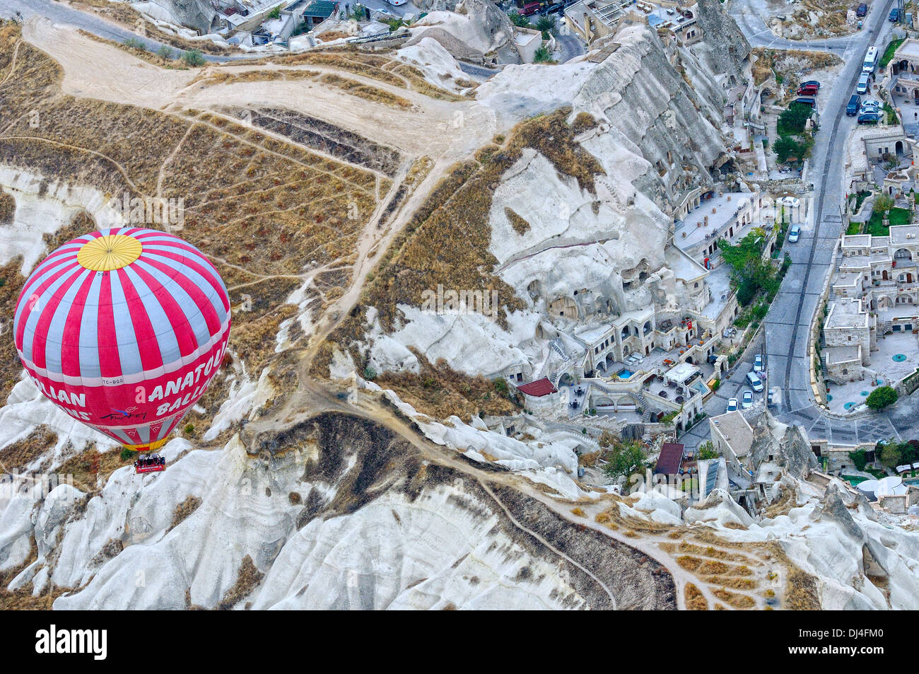 Hot air balloon ride over Göreme Turkey Stock Photo - Alamy