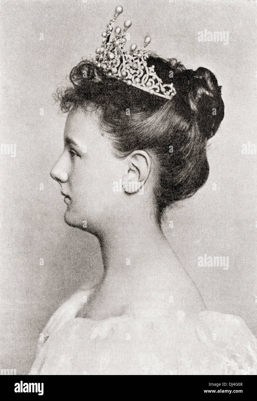 Wilhelmina, 1880 – 1962. Queen regnant of the Kingdom of the ...
