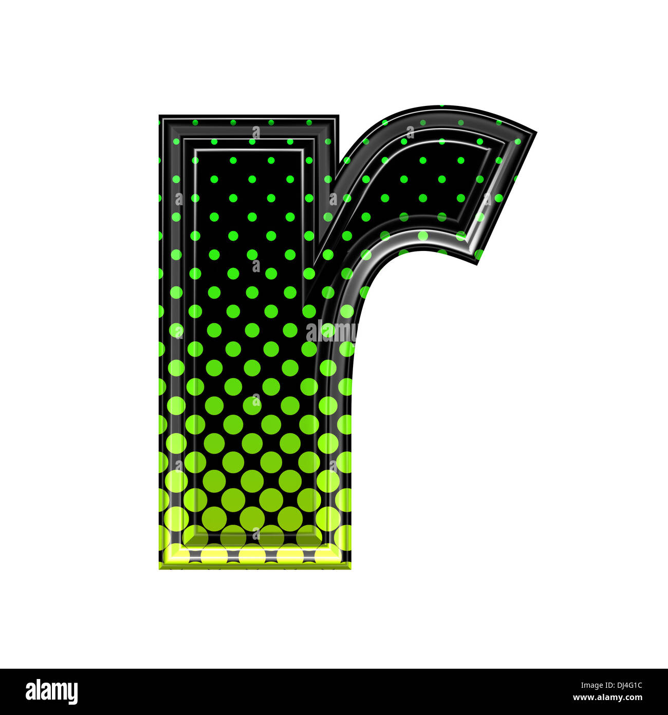 Lower case font Cut Out Stock Images & Pictures - Alamy