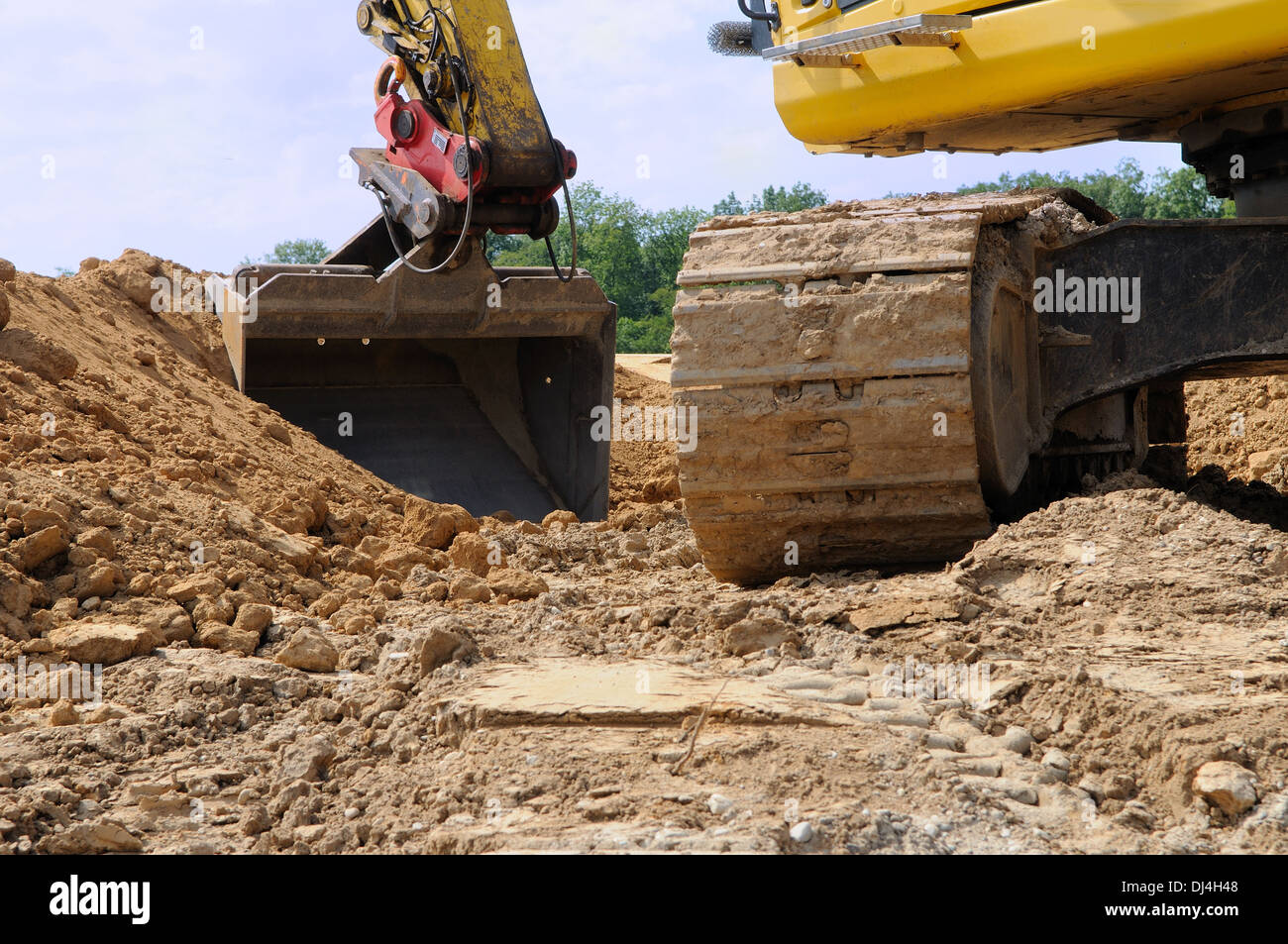 Crawler excavator hi-res stock photography and images - Alamy