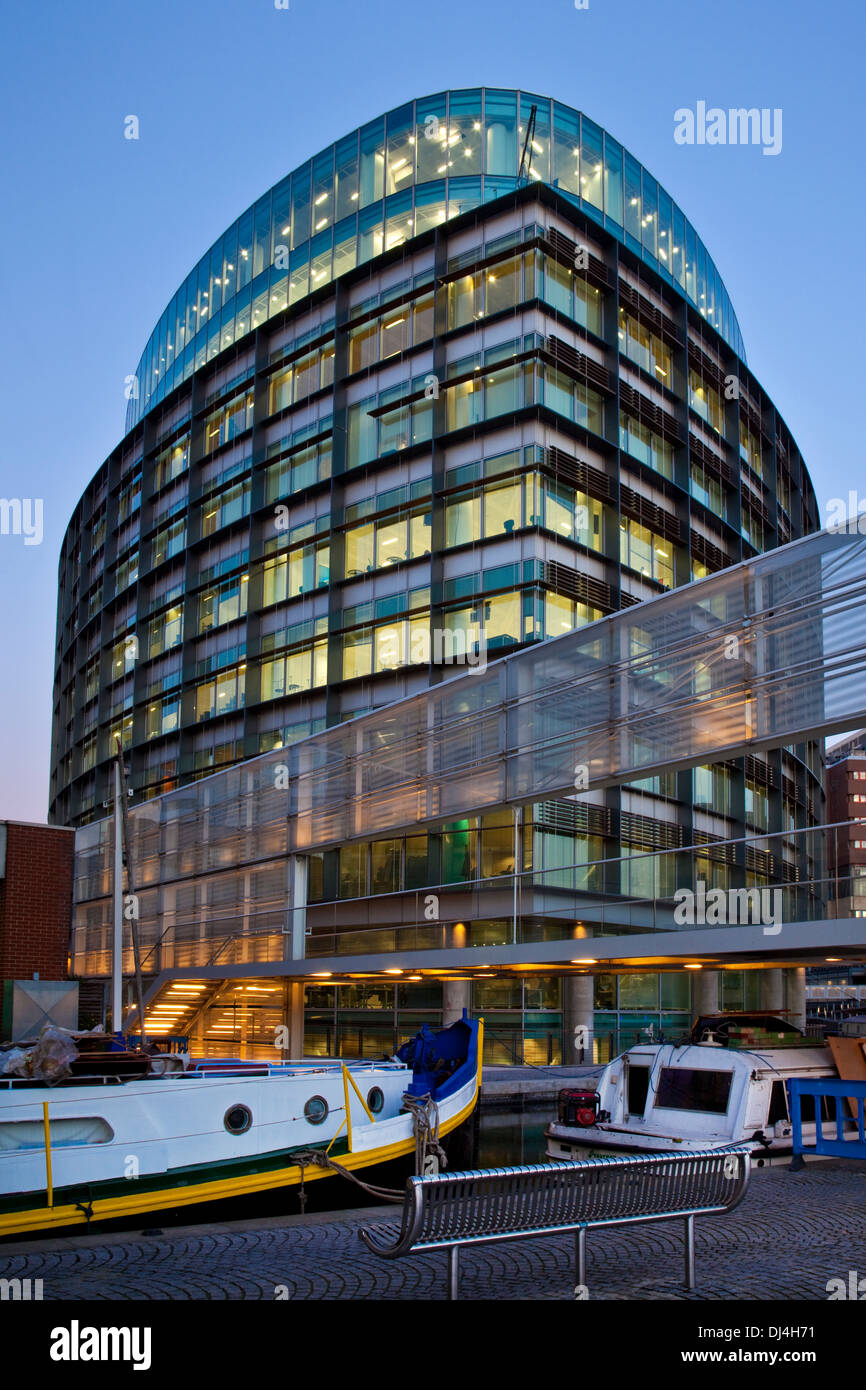 Office Building, Paddington Basin Development, London, England Stock ...