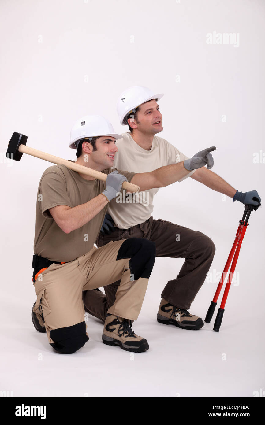 Demolition construction worker full hi-res stock photography and images ...