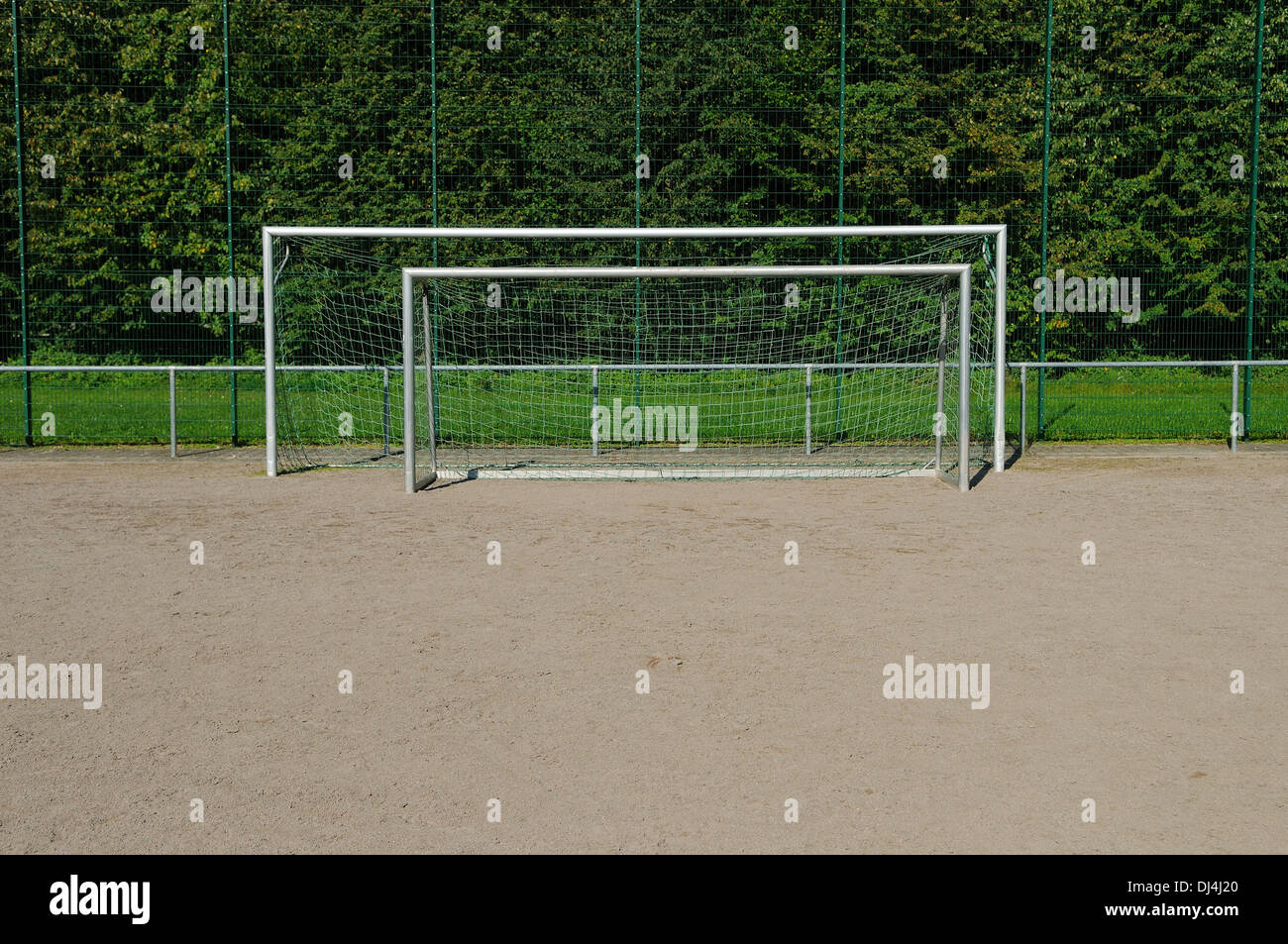 Goal in Goal Stock Photo - Alamy