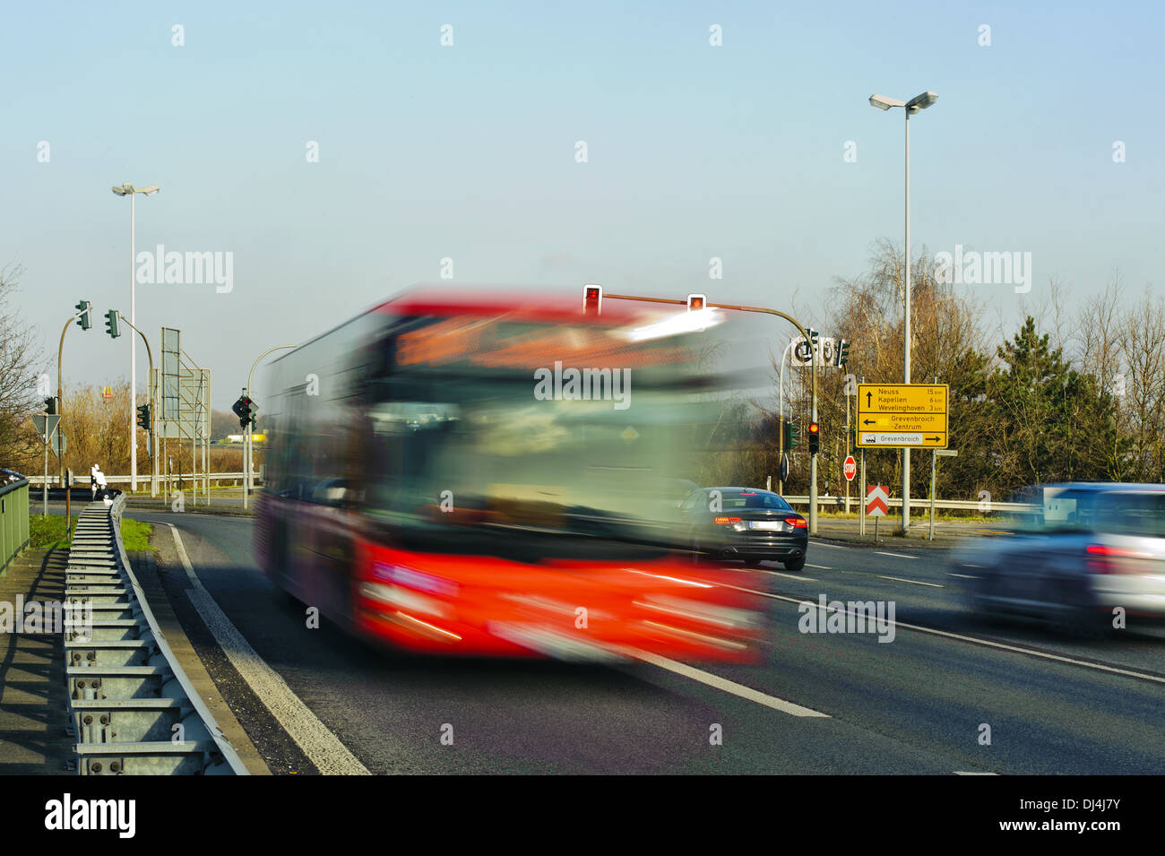 Passenger bus passes hi-res stock photography and images - Alamy