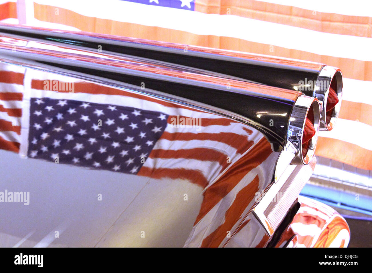 Flag car stars stripes hi-res stock photography and images - Alamy