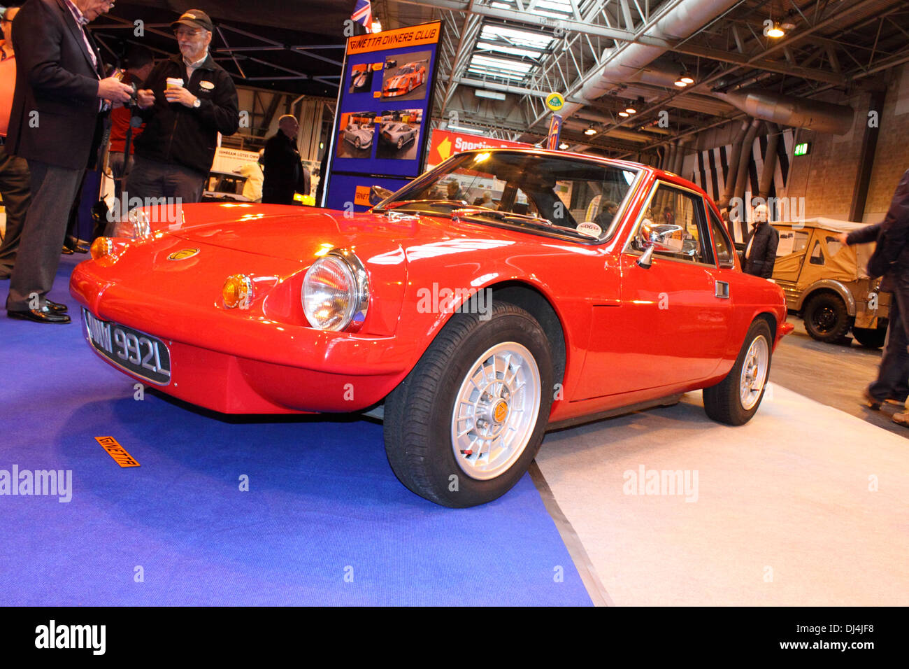 Ginetta G15 sportscar on display at the 2013 Birmingham NEC Classic Car ...