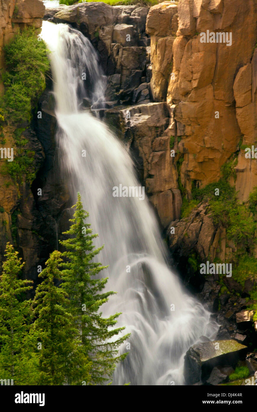 Waterfall near Creede, Colorado Stock Photo - Alamy