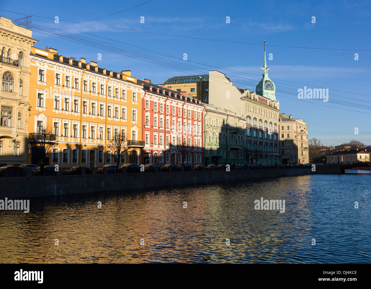 Moika river embankment hi-res stock photography and images - Alamy