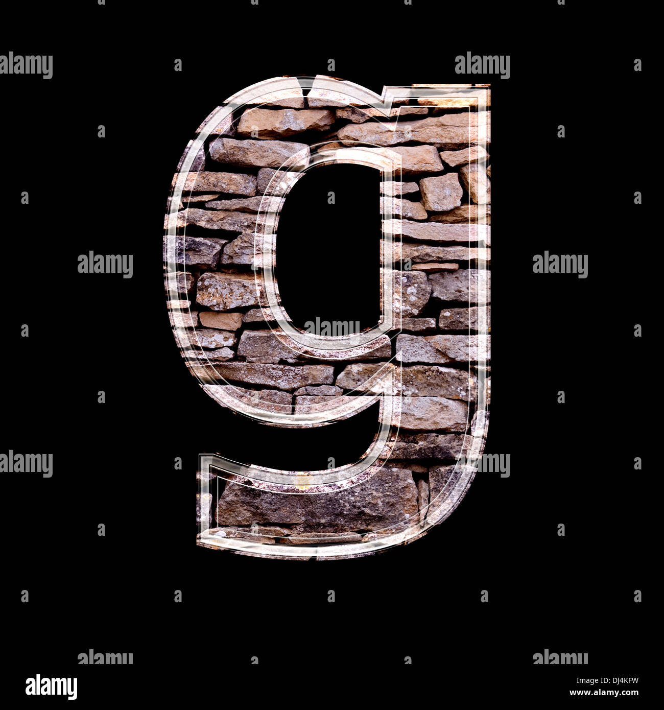 3d letter g hi-res stock photography and images - Alamy