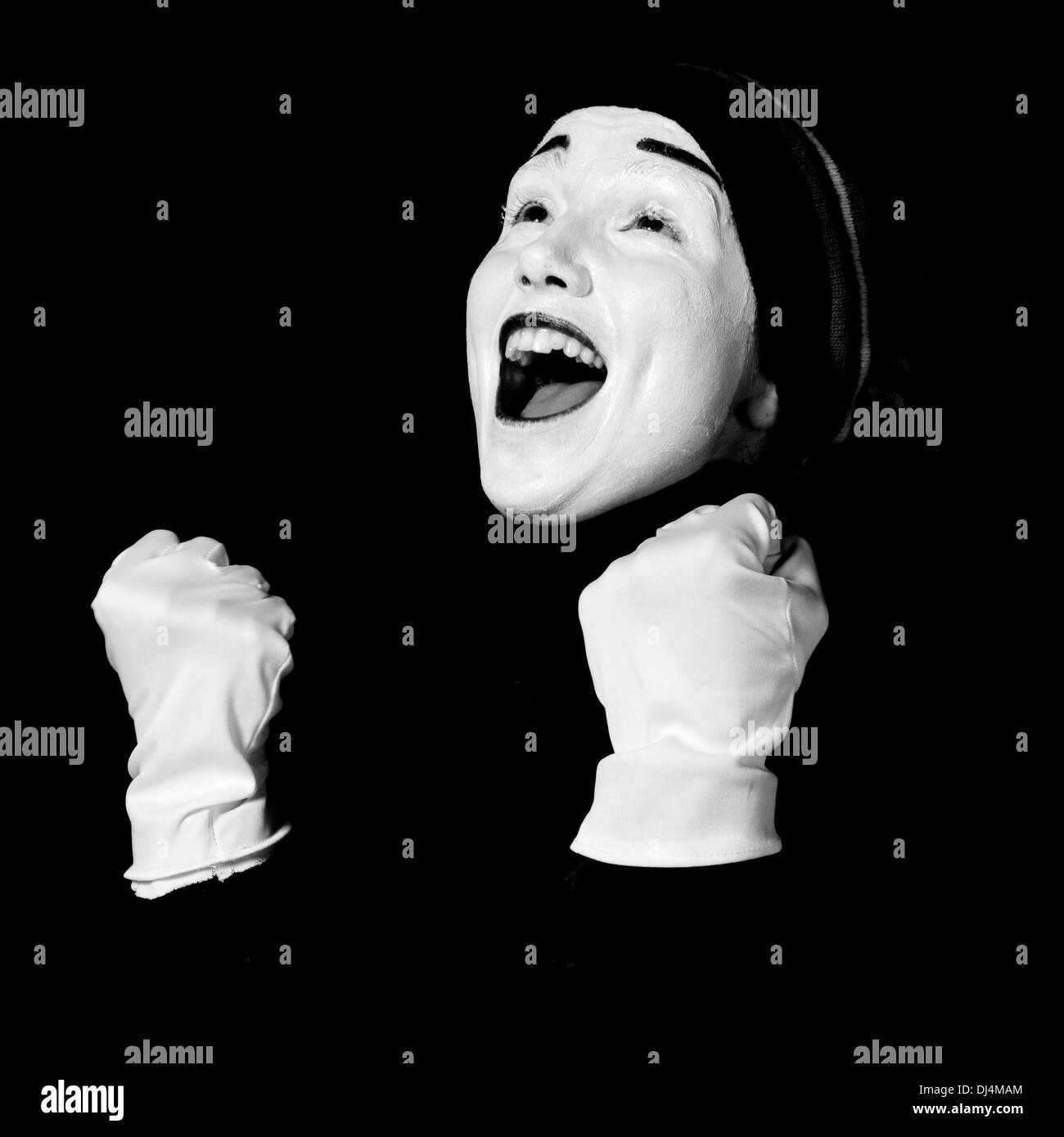 Mime art Black and White Stock Photos & Images - Alamy