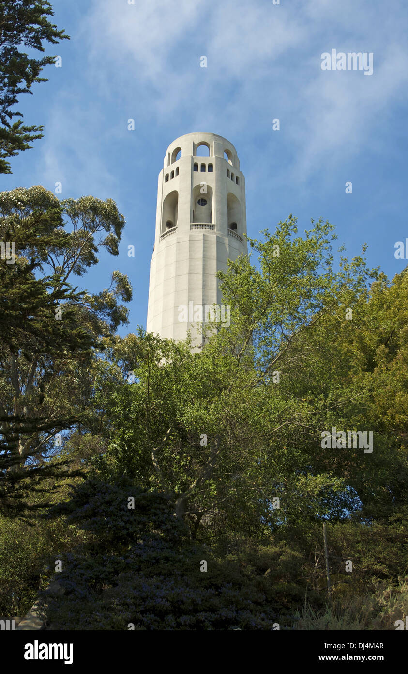 Lillian Coit Memorial Tower - Telegraph Hill, San Francisco, California ...