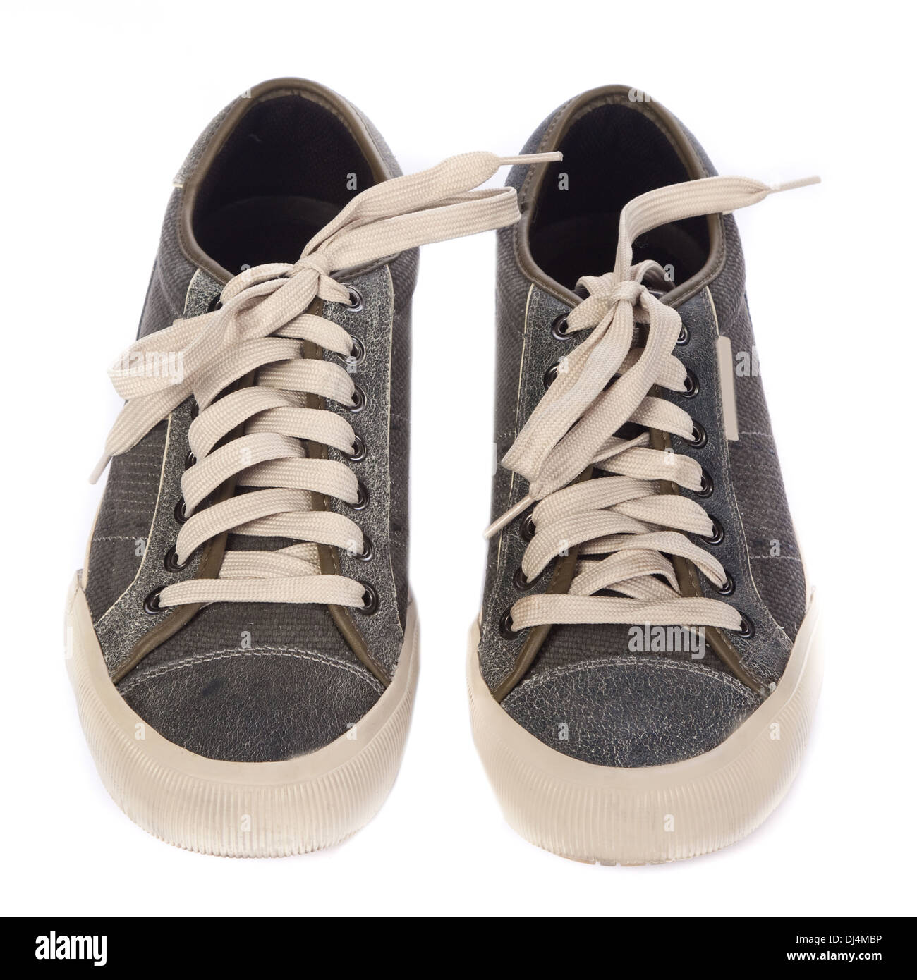 Grey sport shoes with white sole hi-res stock photography and images ...