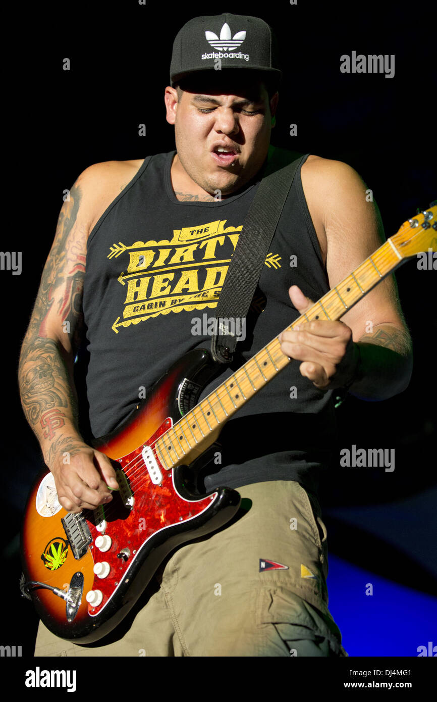 Philadelphia, Pennsylvania, USA. 25th Aug, 2012. Vocalist ROME RAMIREZ ...