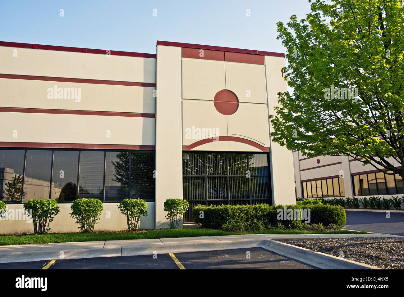 Retail Building - Commercial Building. Shipping Plaza, Industrial Area ...