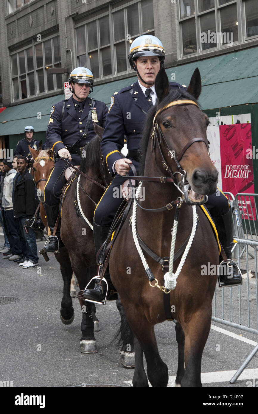 Veterans Day Parade along 5th Avenue in New York City lumbered along ...