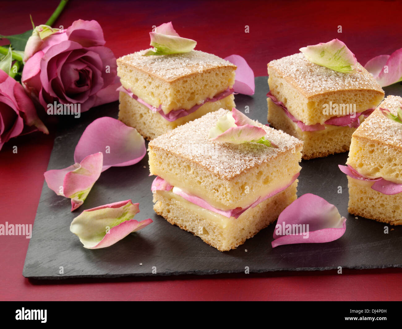 Finger cut sandwiches hi-res stock photography and images - Alamy