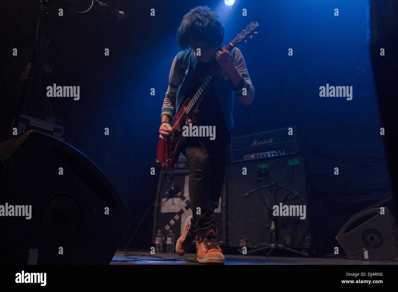 Inverness, Scotland, UK. 21st November 2013. LostAlone performing at ...