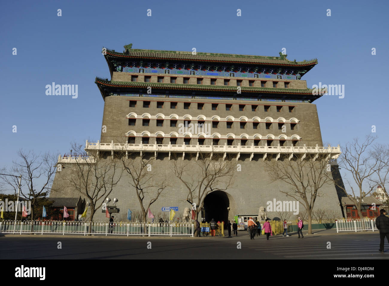 Qian Men in Beijing Stock Photo - Alamy