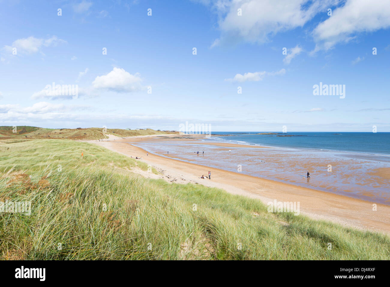 Embleton Bay, Northumberland, England, UK Stock Photo - Alamy