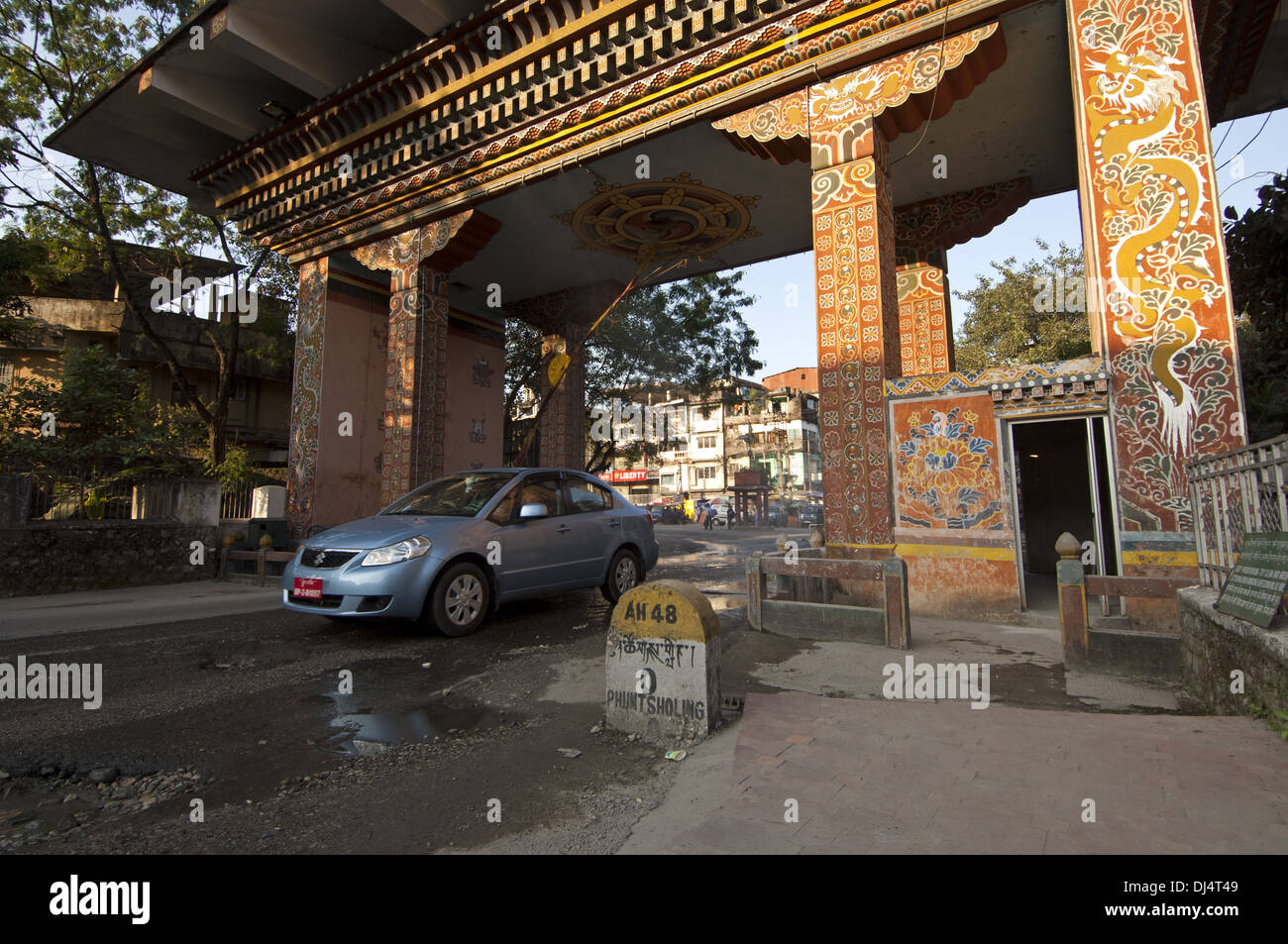 At the Gate of Bhutan, Phuentsholing, Bhutan Stock Photo - Alamy