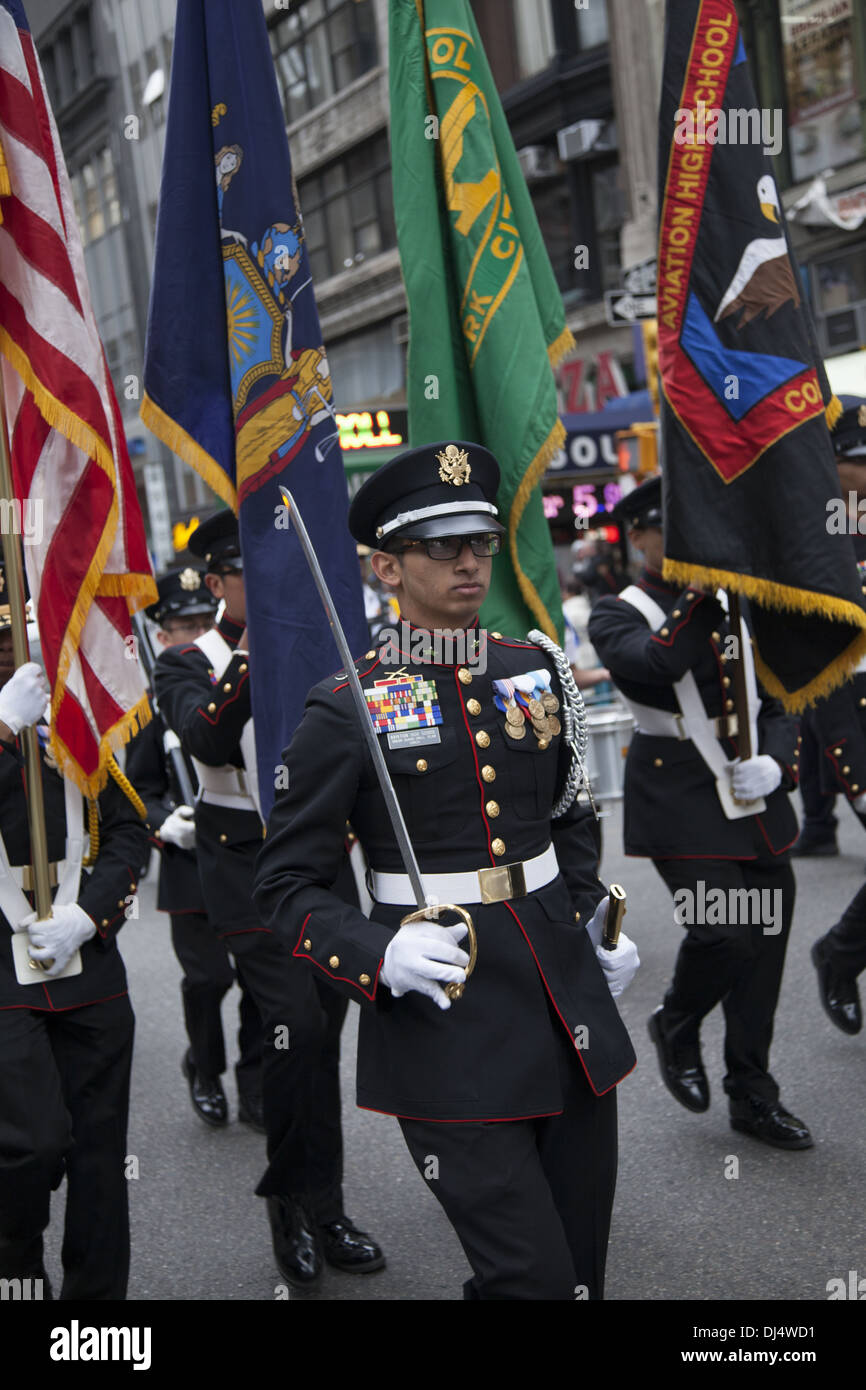 Veterans Day Parade on 5th Avenue in NYC lumbered along for over 5 ...