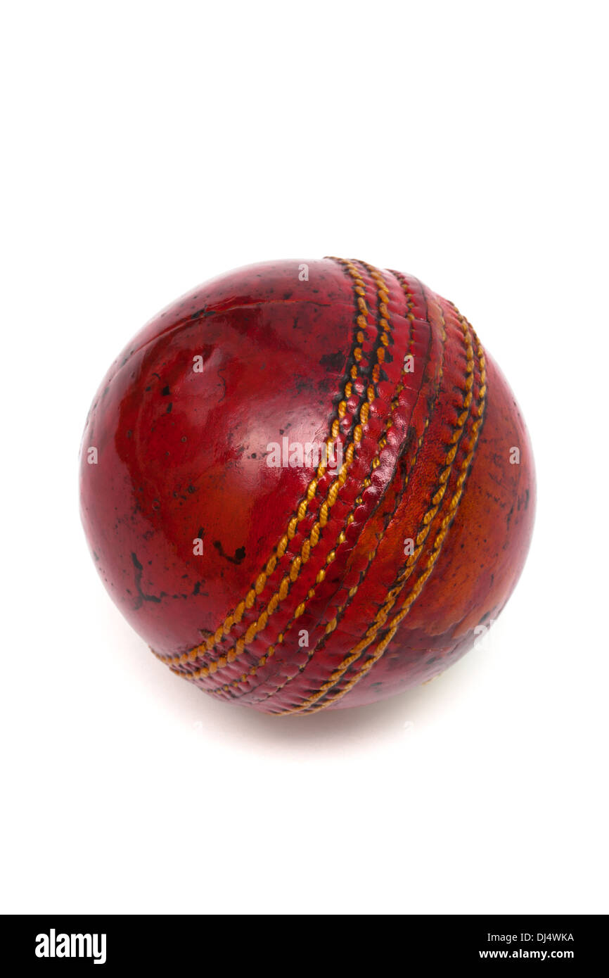 red ball cricket Stock Photo - Alamy