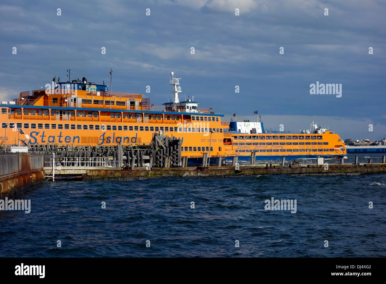 Staten Island Ferry NYC Stock Photo - Alamy