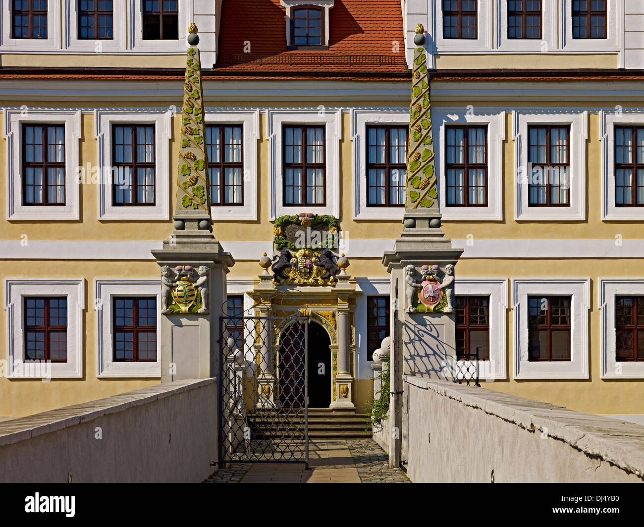 Delitzsch castle baroque castle germany hi-res stock photography and ...