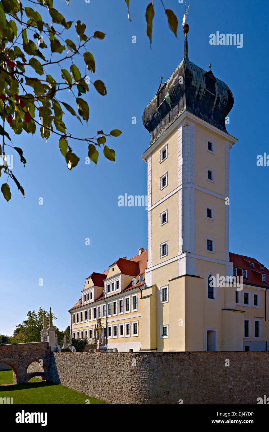 Delitzsch castle with former moat hi-res stock photography and images ...