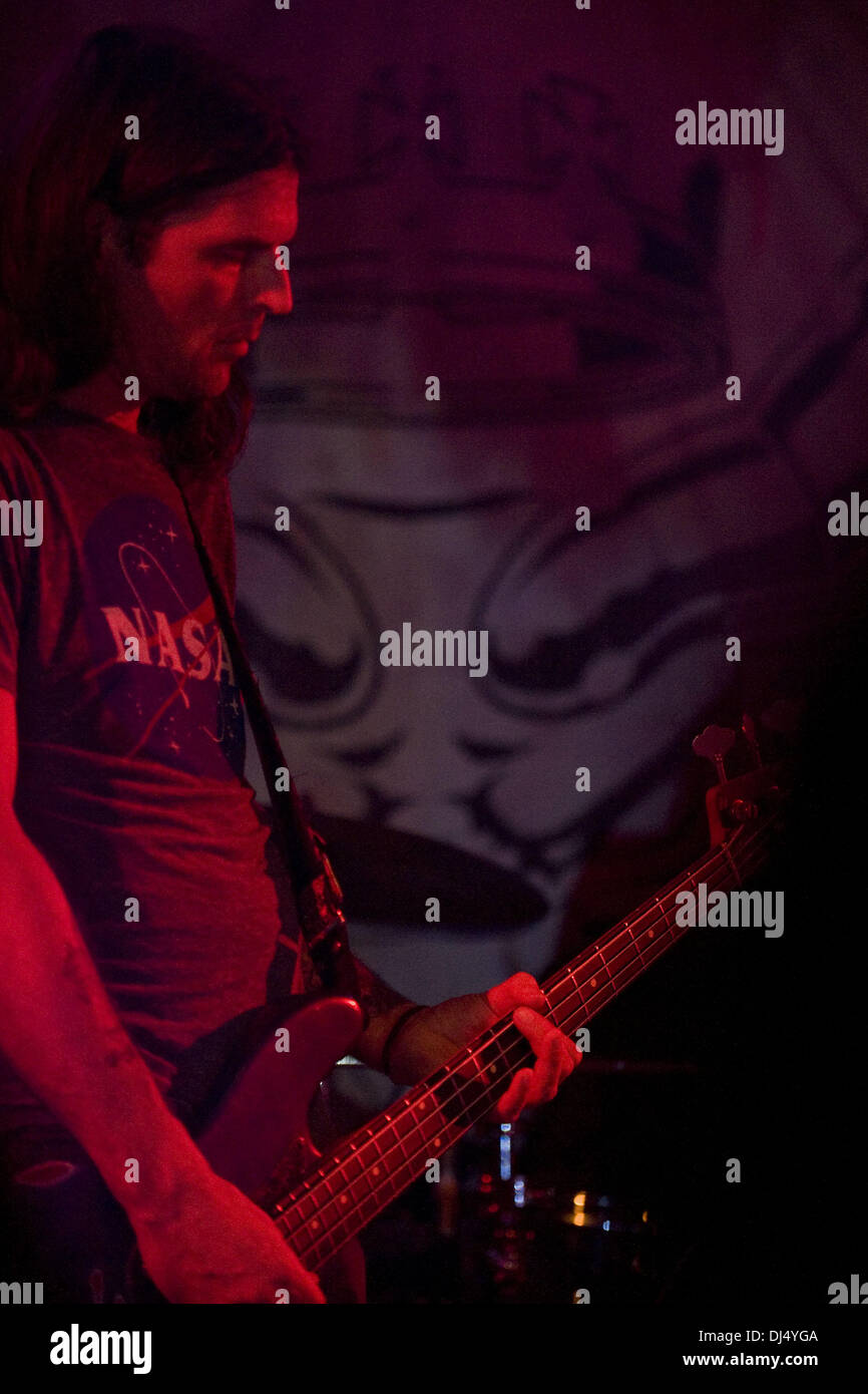 Chicago, Illinois, USA. 21st Nov, 2013. Chris Kosnick bassist of ...