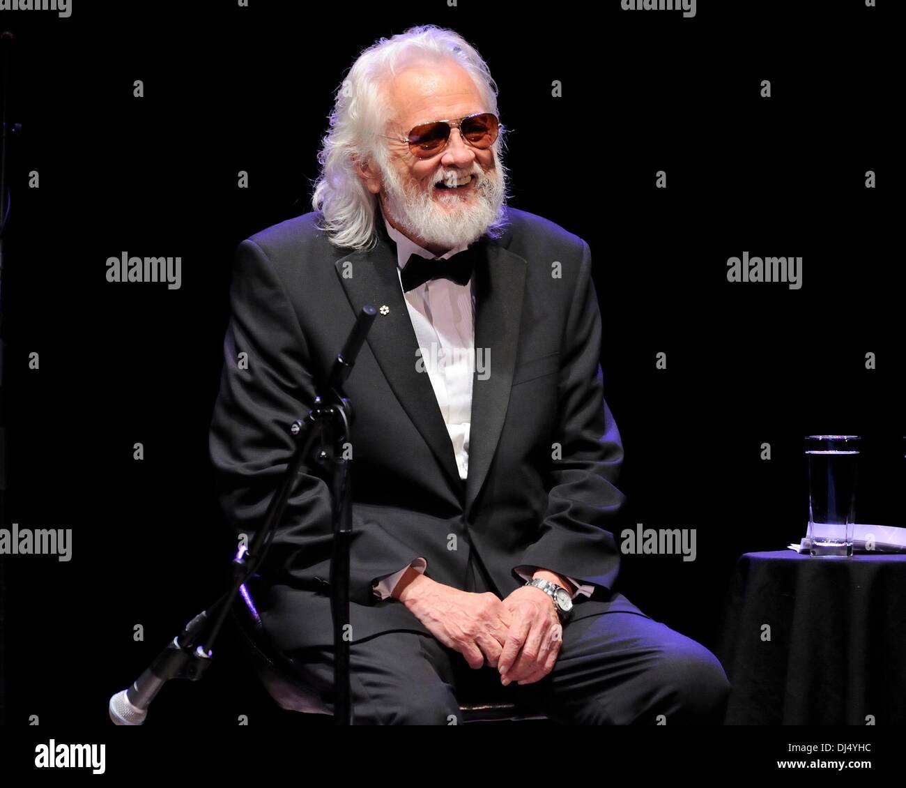 Toronto, Canada. 21st Nov 2013. Ronnie Hawkins, aka The Hawk, shares ...