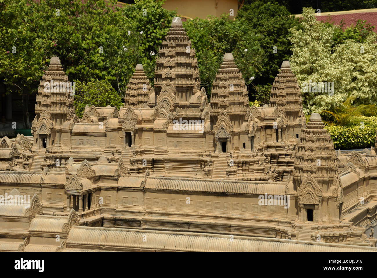 Model of Angkor Wat at the Royal Palace Stock Photo - Alamy