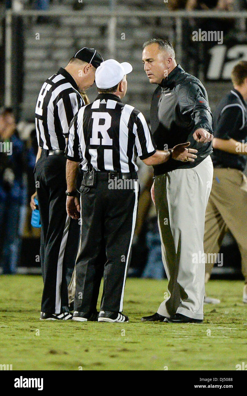 - Orlando, FL, U, . 21st Nov, 2013. S: Rutgers head coach Kyle Flood ...